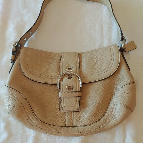 Coach | Bags | Coach Purse Medium Sized Offwhitelight Beige | Poshmark